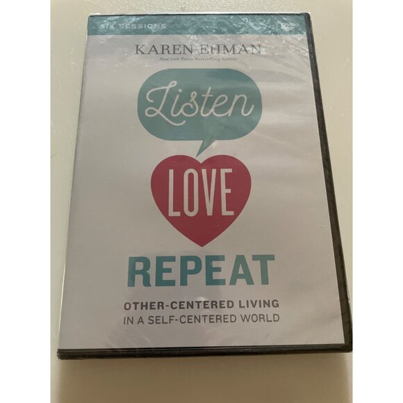 Zondervan | Media | Karen Ehman Listen Love Repeat Dvd Bible Study Othercentered Living In A Se ...
